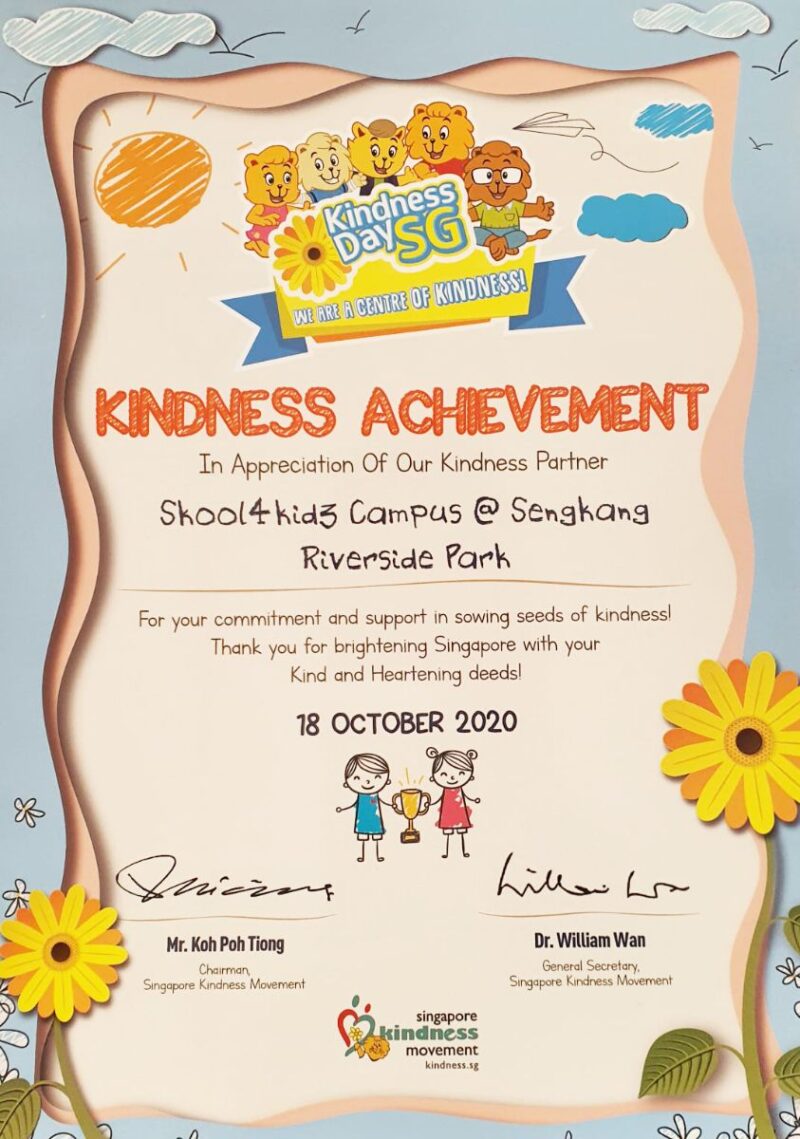 Awards & Recognition - Skool4Kidz Preschool & Infant Care