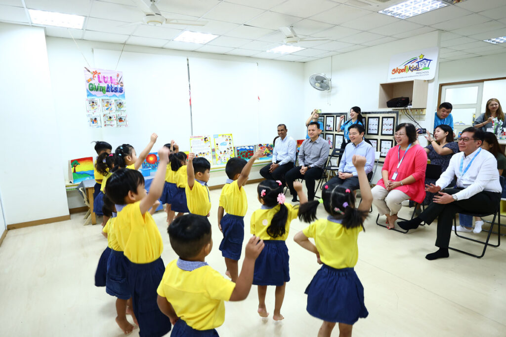 DPM & SMS Visit Little Giving Artists at Skool4Kidz