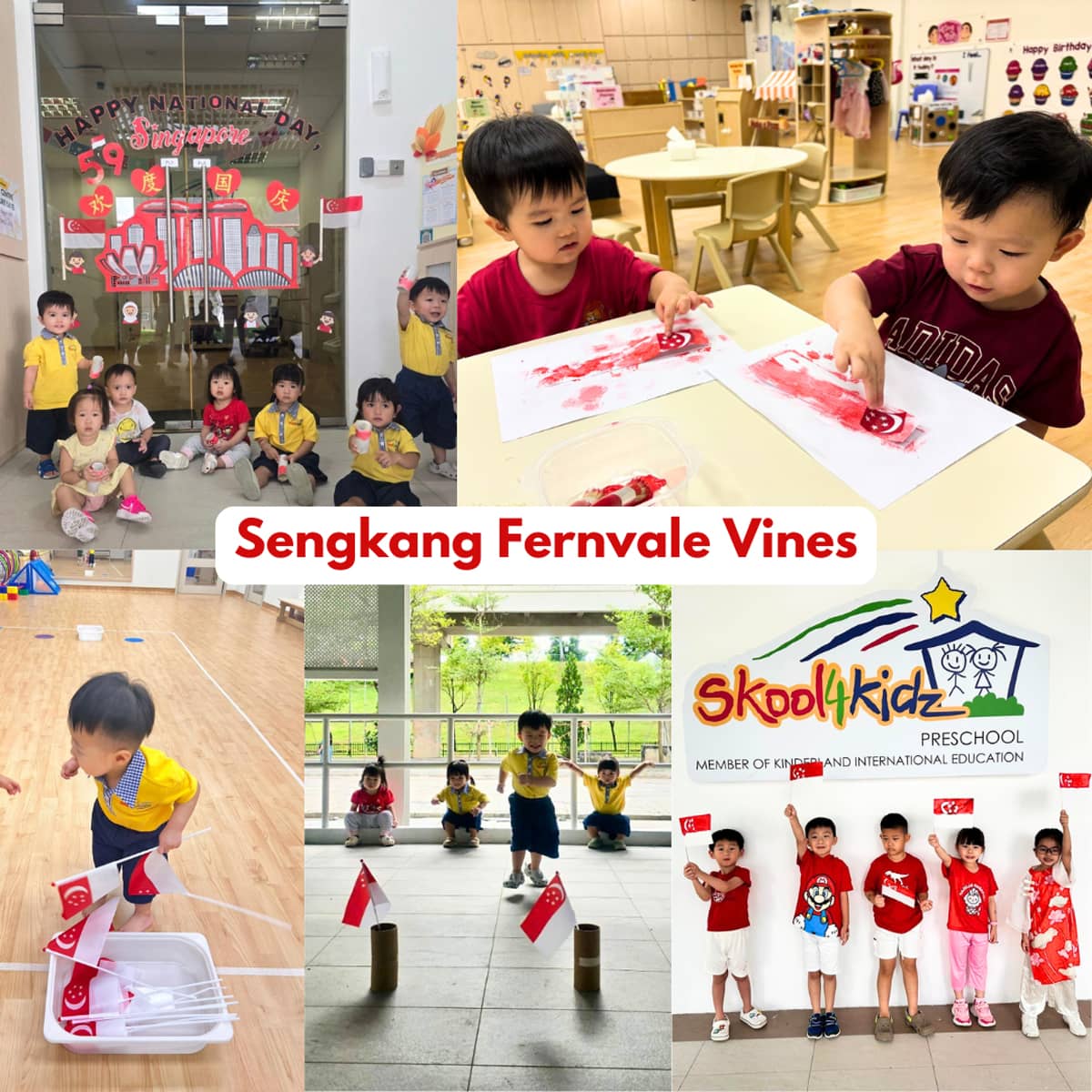 Skool4Kidz Celebrates National Day with Patriotism